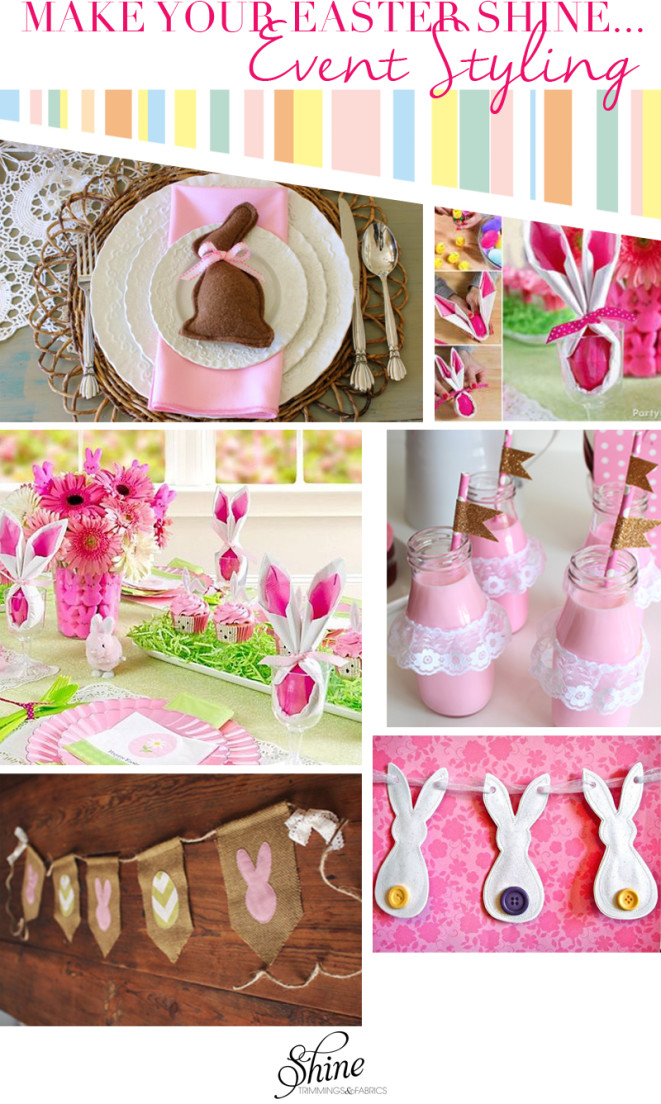 Make Your Easter Shine… Event Styling Inspiration – Shine Trimmings ...