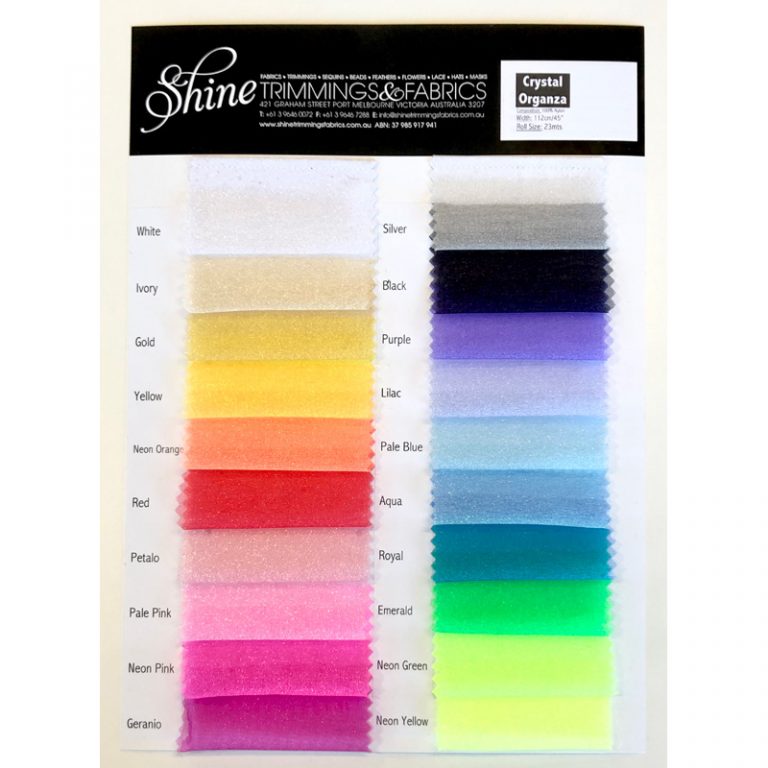 Specialty Sequin Fabric Sample Cards | Shine Trimmings & Fabrics