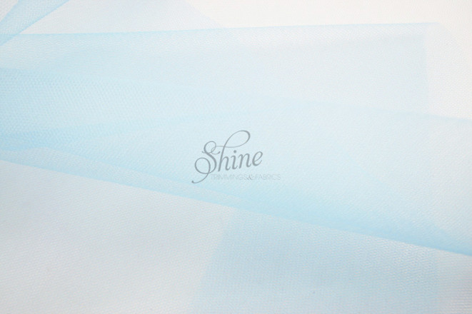 Net – Baby Blue – Shine Trimmings & Fabrics