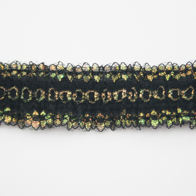 Garter Elastic Lace – Shine Trimmings & Fabrics
