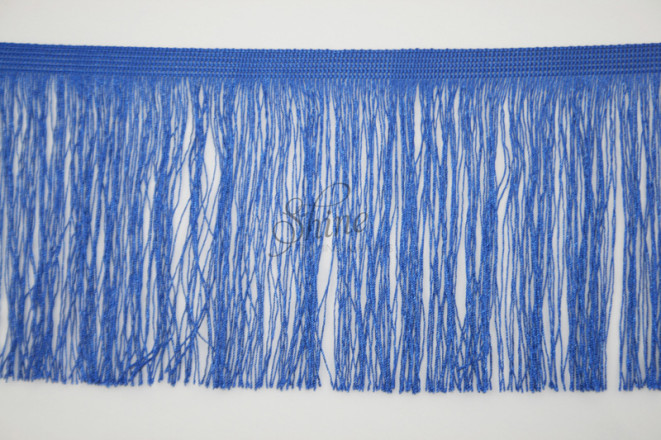 Sash Fringe 6″ Royal | Shine Trimmings & Fabrics
