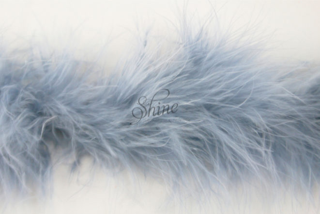 Marabou Trimming Grey – Shine Trimmings & Fabrics