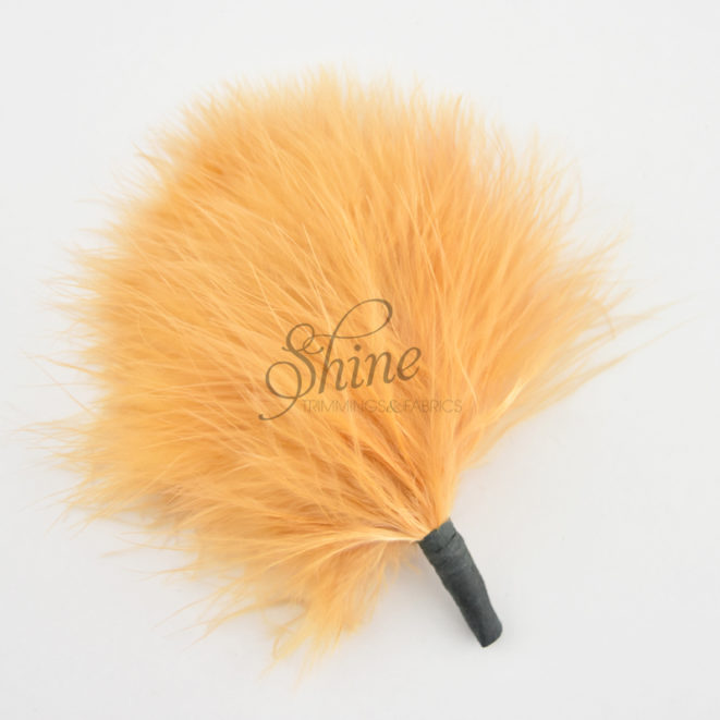 Marabou Tuft Beige – Shine Trimmings & Fabrics