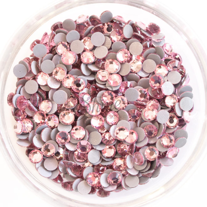 Hotfix Flat Back – Light Rose – Shine Trimmings & Fabrics