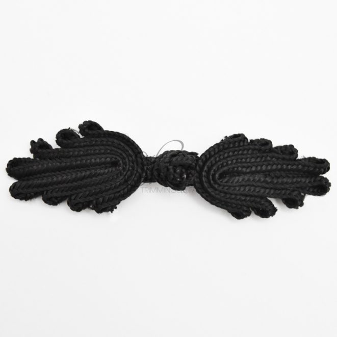 Large Frog Closure Gold – Shine Trimmings & Fabrics