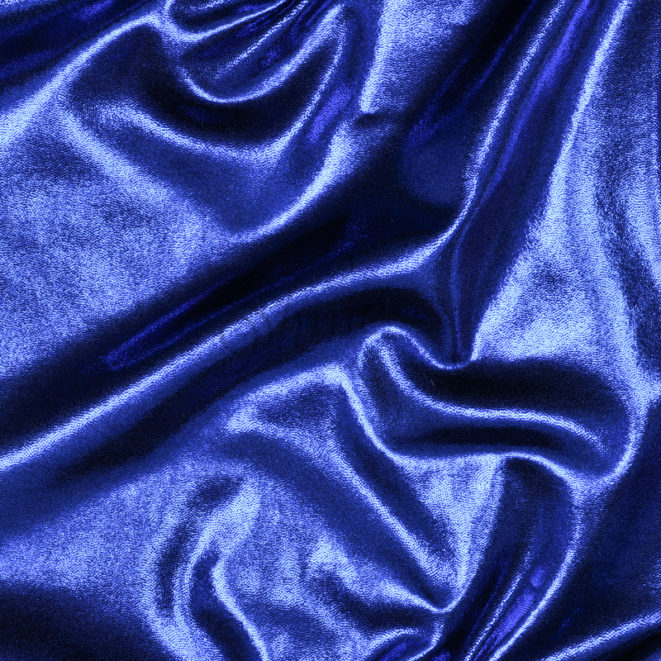 Shimmer Stretch Spandex Navy/Royal | Shine Trimmings & Fabrics