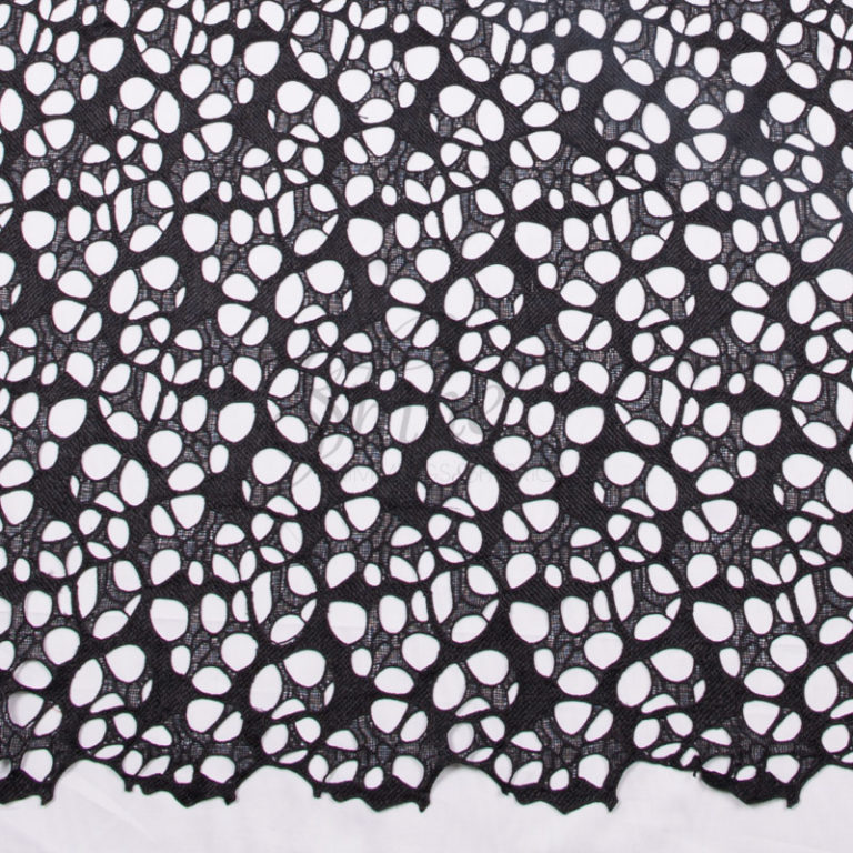 Black Web Lace – Shine Trimmings & Fabrics