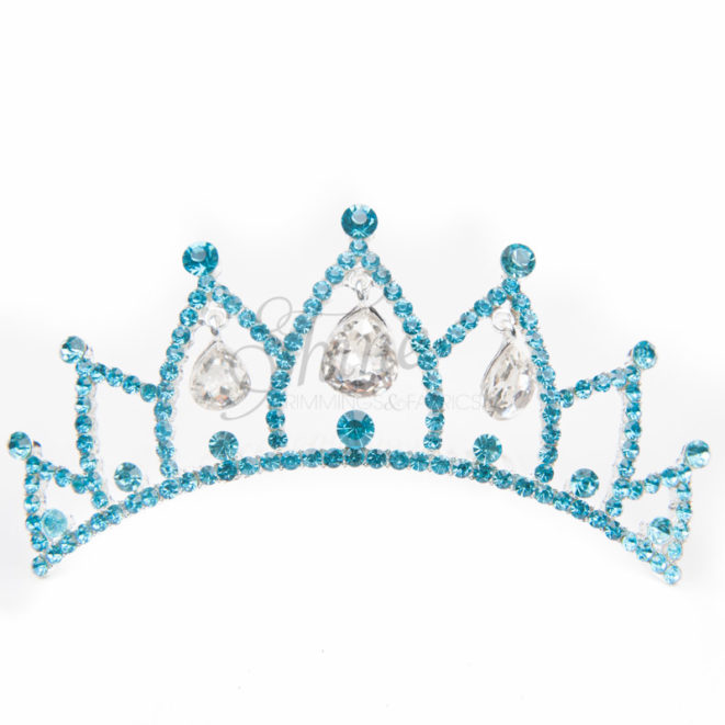 Droplet Diamante Tiara – Shine Trimmings & Fabrics