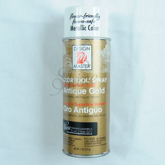 Design Master Colortool Spray 24KT Pure Gold | Shine Trimmings & Fabrics