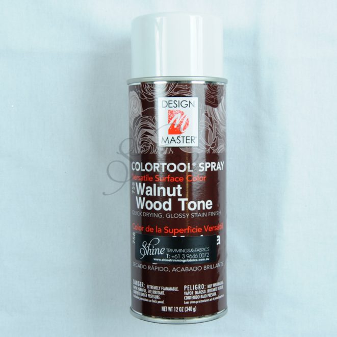 Design Master Colortool Spray Walnut Wood Tone – Shine Trimmings & Fabrics
