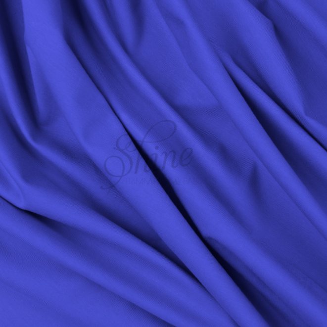 Cotton Spandex – Cobalt – Shine Trimmings & Fabrics