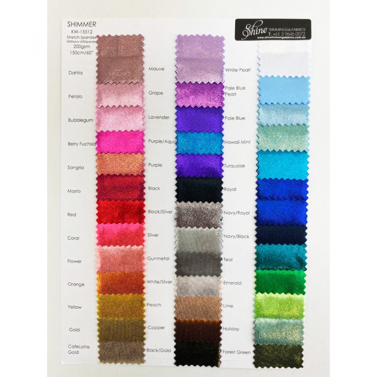 Specialty Sequin Fabric Sample Cards | Shine Trimmings & Fabrics