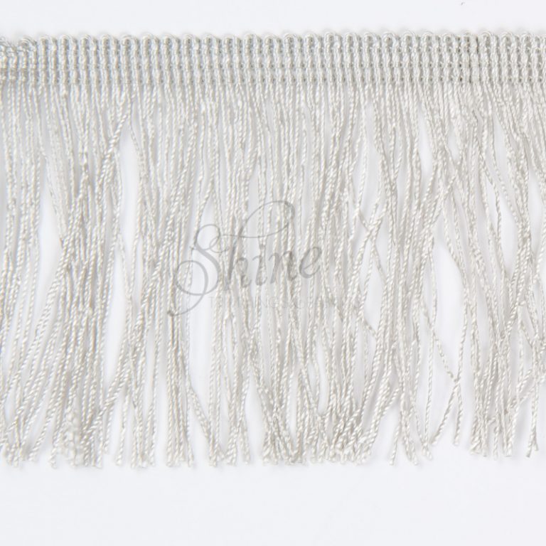 Sash Fringe 3″ Silver Grey – Shine Trimmings & Fabrics
