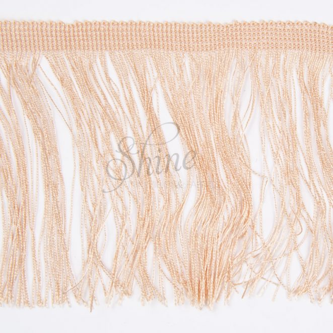 Sash Fringe 6″ Peach – Shine Trimmings & Fabrics