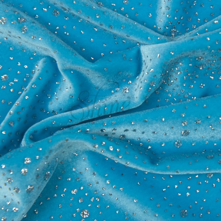 Large Hole Fishnet – Azure – 4 Way Stretch – Shine Trimmings & Fabrics