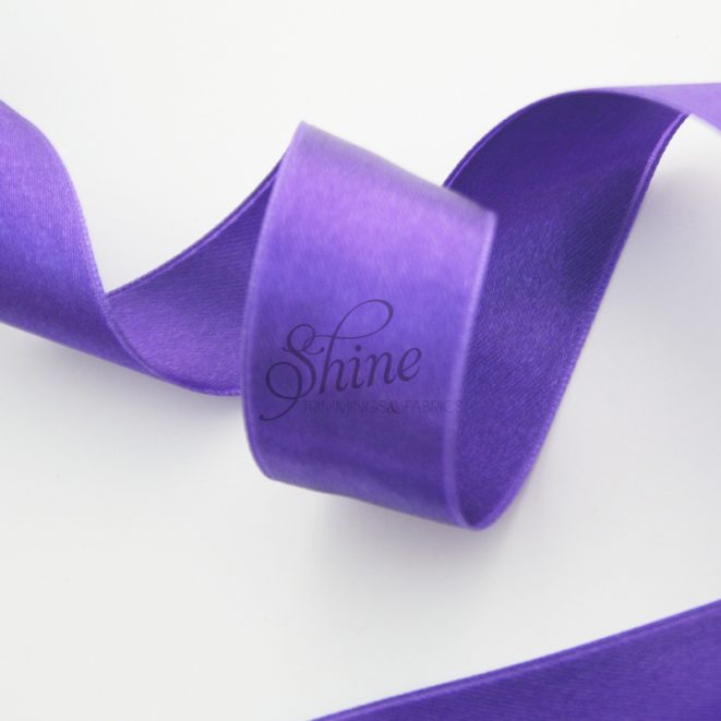 Satin Ribbon Purple – Shine Trimmings & Fabrics