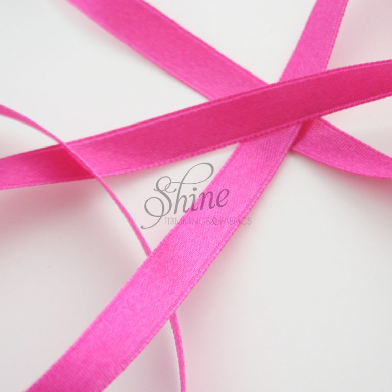 Satin Ribbon Fuchsia – Shine Trimmings & Fabrics