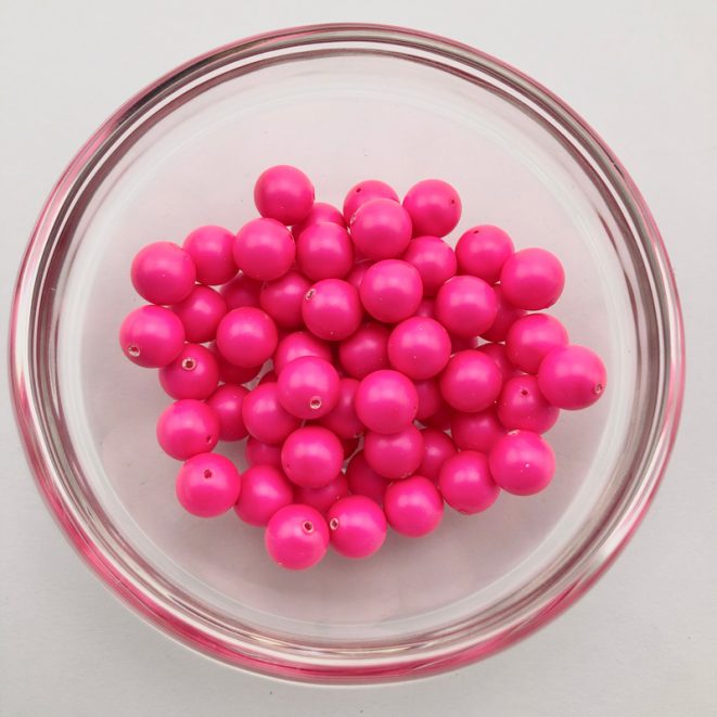 Swarovski Crystal Pearl – Neon Pink Pearls (001732) – Shine Trimmings ...