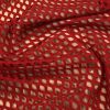 Large Hole Fishnet – Red – 4 Way Stretch – Shine Trimmings & Fabrics