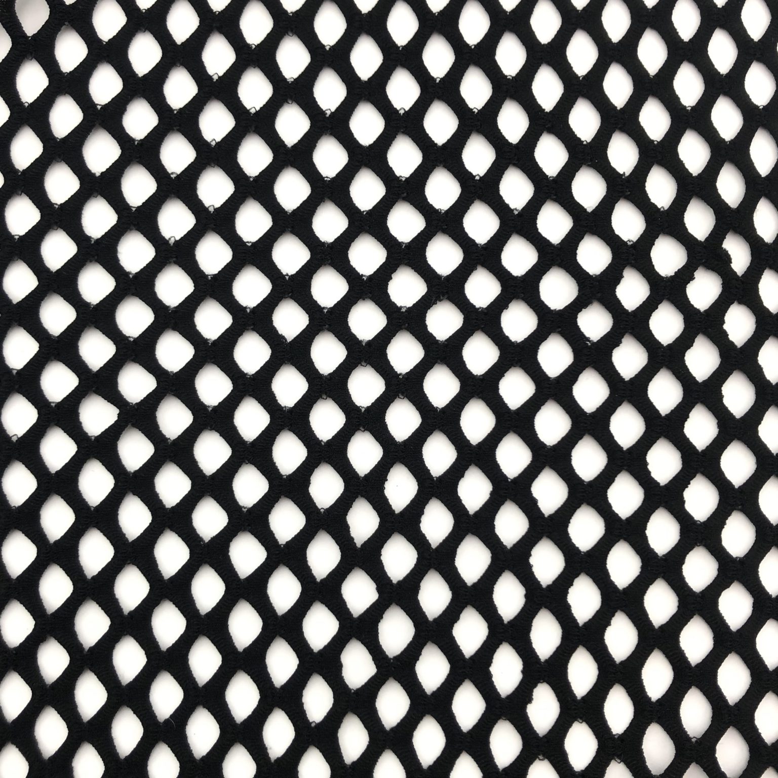 Large Hole Fishnet – Black – 4 Way Stretch – Shine Trimmings & Fabrics