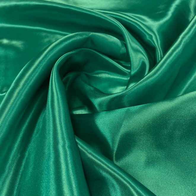 Polyester Satin – Jade – Shine Trimmings & Fabrics