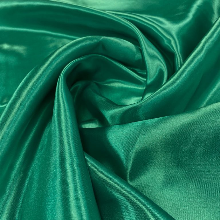 Polyester Satin – Jade – Shine Trimmings & Fabrics