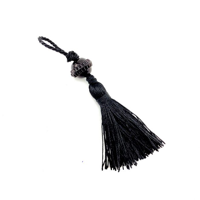 Beaded Tassel with Single Bead – Shine Trimmings & Fabrics