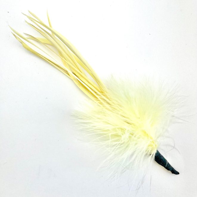 Marabou Spike Vanilla – Shine Trimmings & Fabrics