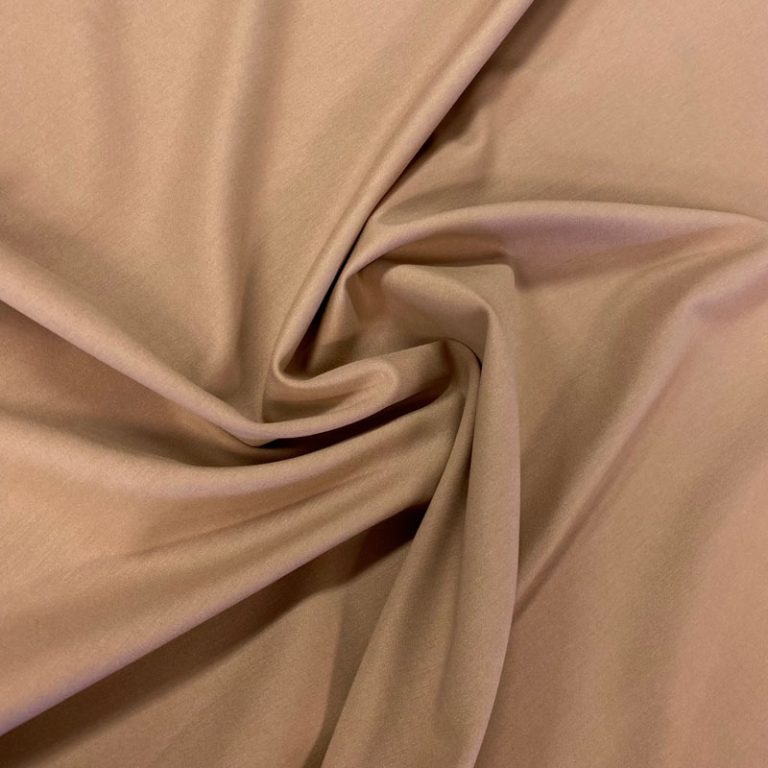 Ponte De Roma Fabric – Beige – Shine Trimmings & Fabrics