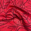 Dotted Rose Flock Design Spandex – Shine Trimmings & Fabrics