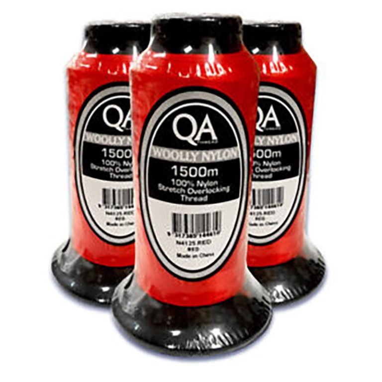 Wooly Nylon Thread Red – Shine Trimmings & Fabrics