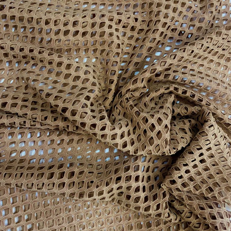 Large Hole Fishnet – Skintone – 4 Way Stretch – Shine Trimmings & Fabrics