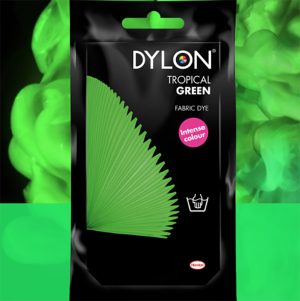 Dylon Fabric Dye Tropical Green – Shine Trimmings & Fabrics