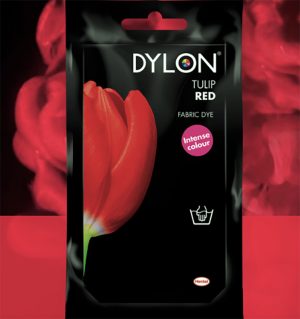 Dylon Fabric Dye Tulip Red – Shine Trimmings & Fabrics