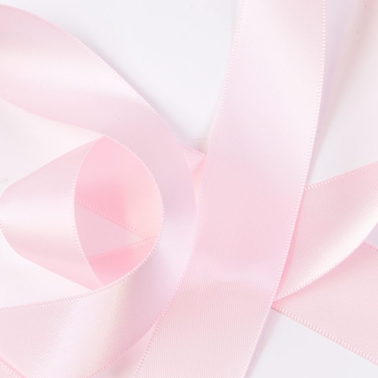 Satin Pearl Powder Pink Ribbon – Shine Trimmings & Fabrics