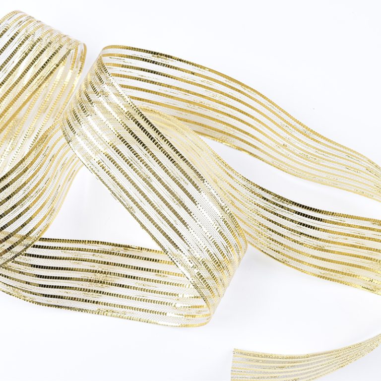 Celeste Gold Ribbon – Shine Trimmings & Fabrics