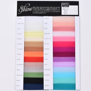 Tulle & Bridal Tulle | Product categories | Shine Trimmings & Fabrics