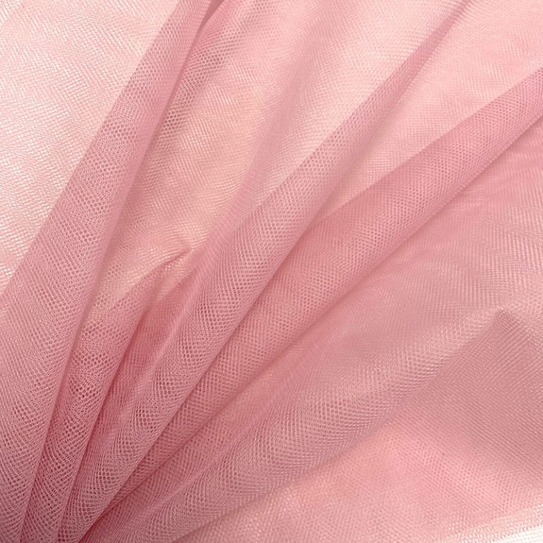 Net – Blush – Shine Trimmings & Fabrics