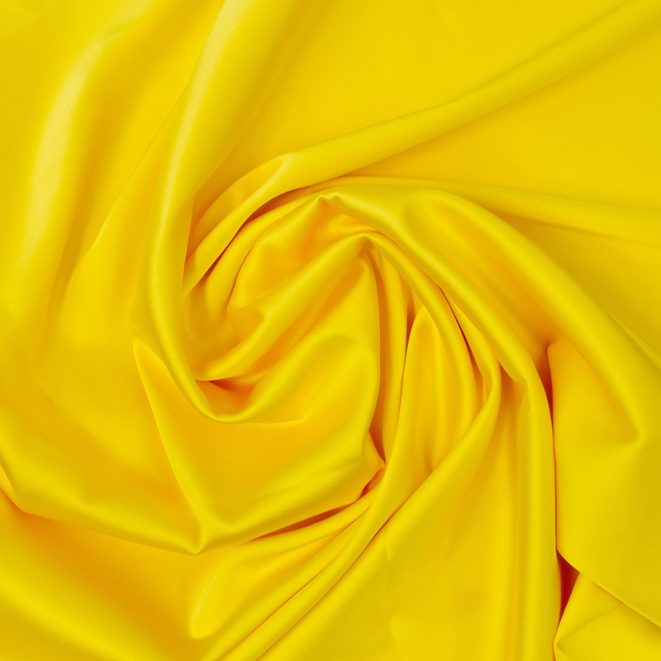 Celina Stretch Satin Yellow – Shine Trimmings & Fabrics