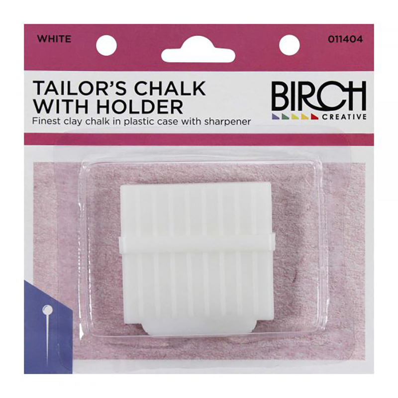 Birch Tailor’s Chalk With Holder – Shine Trimmings & Fabrics
