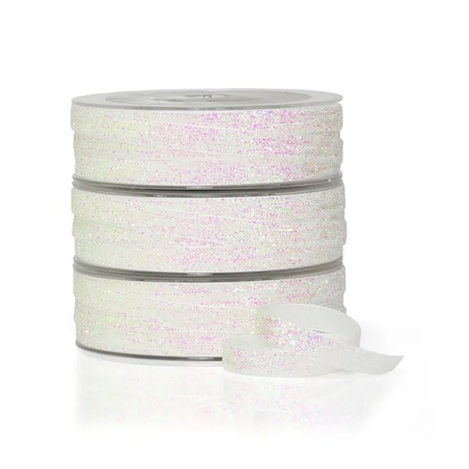 Glitter Velvet Iridescent Ribbon – Shine Trimmings & Fabrics