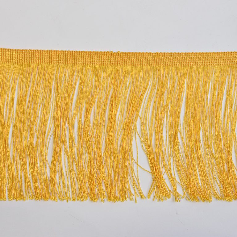 Sash Fringe 3″ Sunflower Yellow – Shine Trimmings & Fabrics