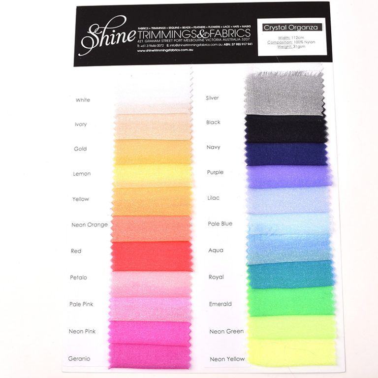 Specialty Sequin Fabric Sample Cards | Shine Trimmings & Fabrics