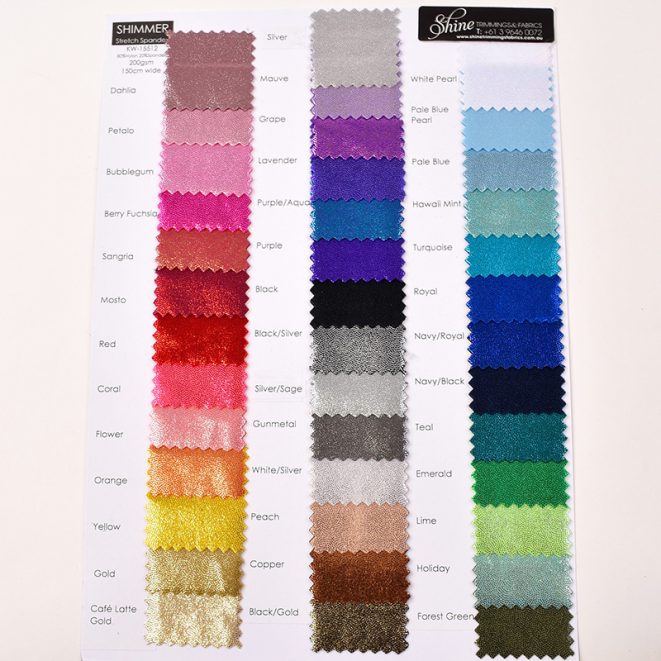 Specialty Sequin Fabric Sample Cards | Shine Trimmings & Fabrics