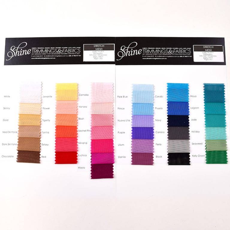 Specialty Sequin Fabric Sample Cards | Shine Trimmings & Fabrics