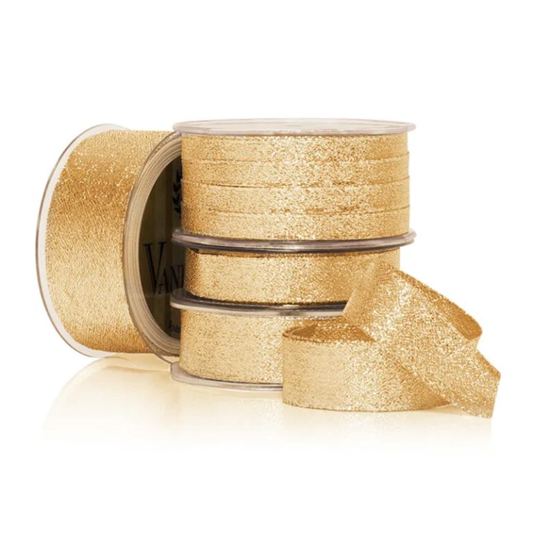 Stellar Antique Gold Ribbon – Shine Trimmings & Fabrics