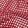Large Hole Fishnet – Red – 4 Way Stretch – Shine Trimmings & Fabrics