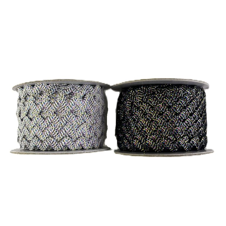 Ric Rac 6mm Metallic Rainbow – Full Roll – Shine Trimmings & Fabrics